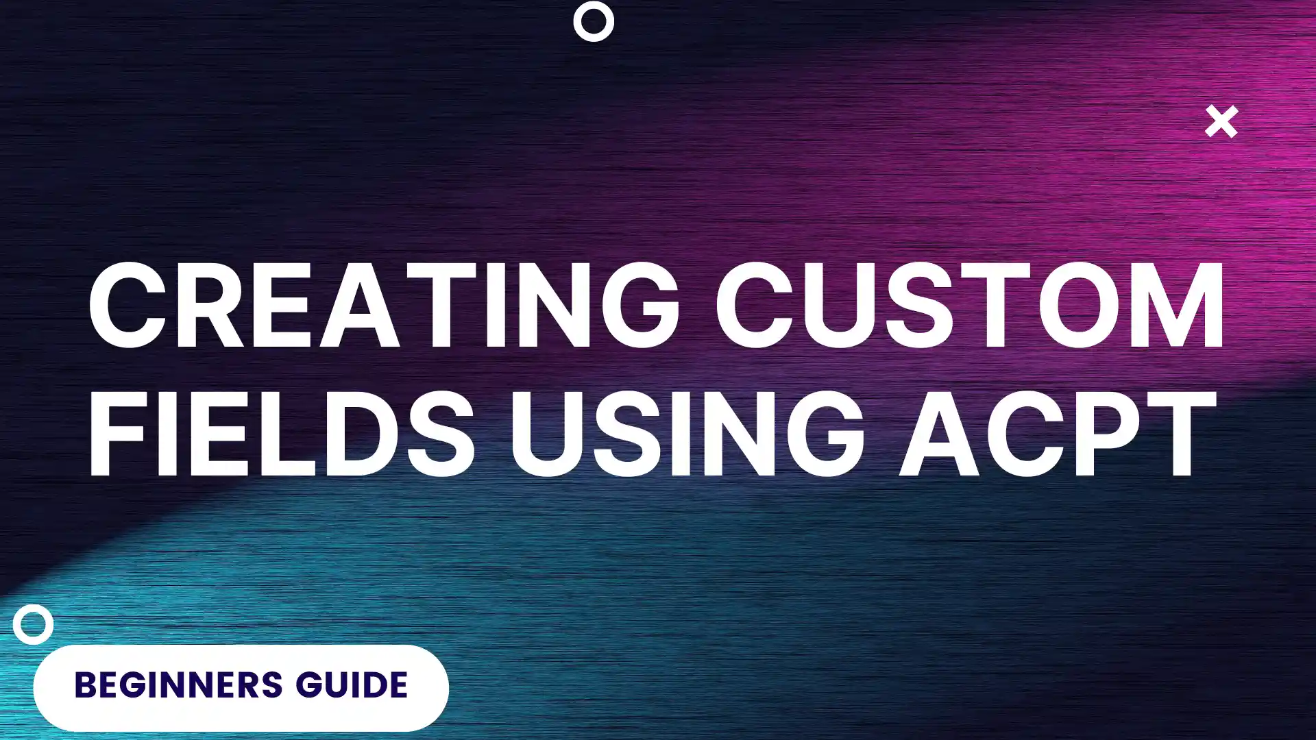How To create custom fields using ACPT | easycodetutorials.com How To create custom fields using ACPT | easycodetutorials.com